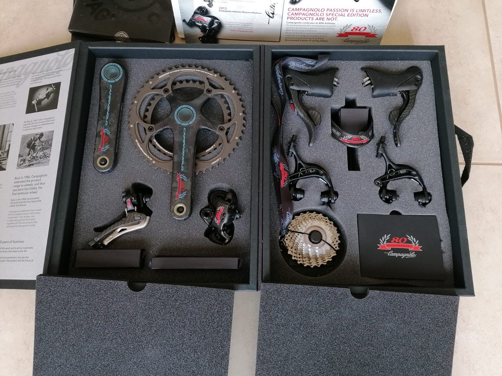 Campagnolo 80th anniversary limited edition | Complete Groupsets | Bike Hub