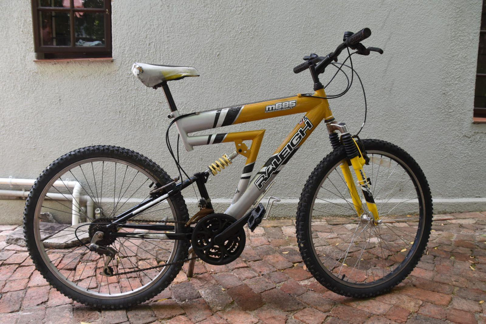 Raleigh Mountain Sport m685 dual-sus bicycle | Dual Suspension Mountain ...
