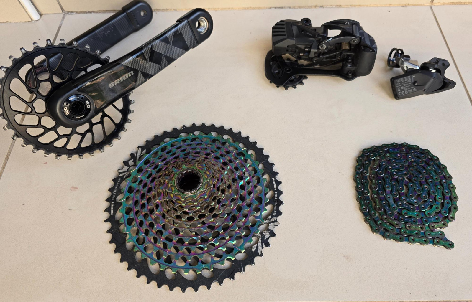 SRAM XX1 AXS RAINBOW **COMPLETE** | Complete Groupsets | Bike Hub