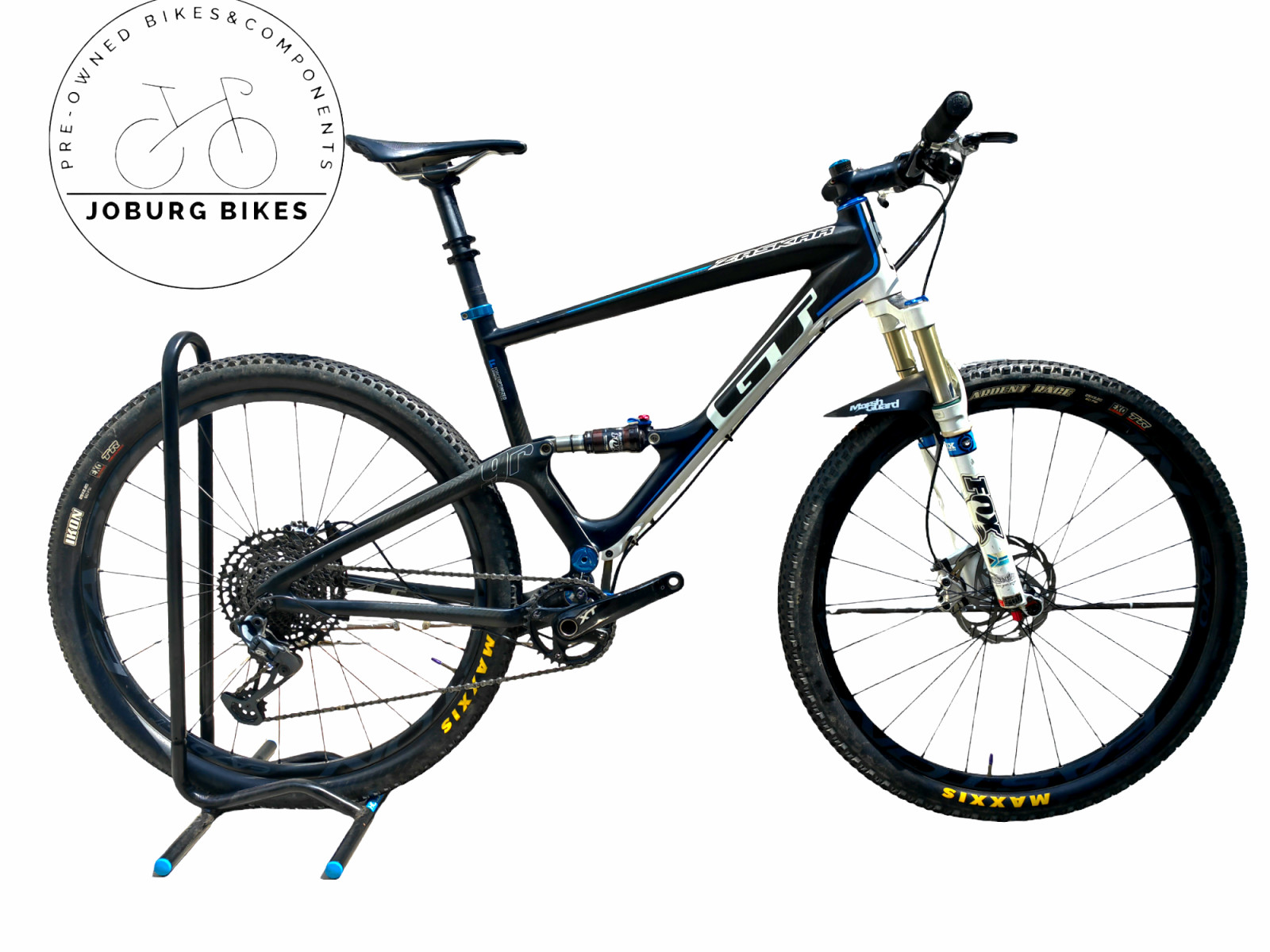 GT Zascar Pro 100 Carbon Dual MTB (L) | Dual Suspension Mountain Bikes ...