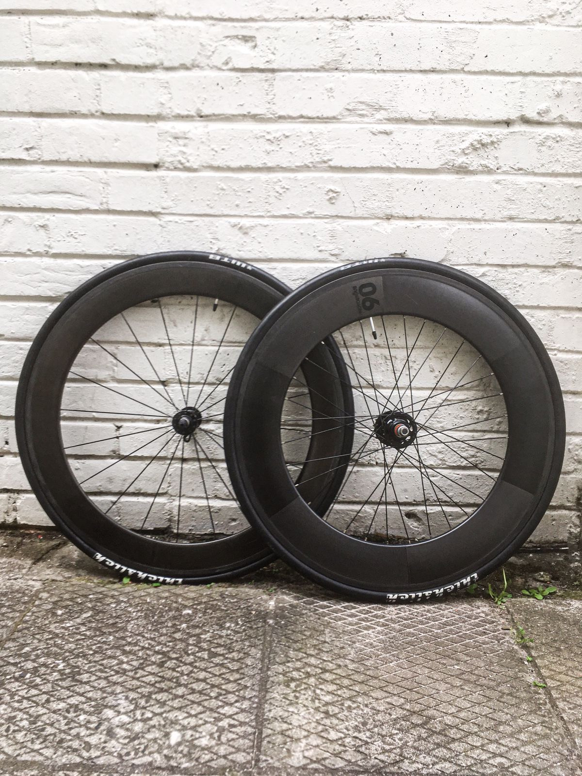 -Carbon Clincher Track/Fixed Gear Wheelset | Track Bikes | Bike Hub