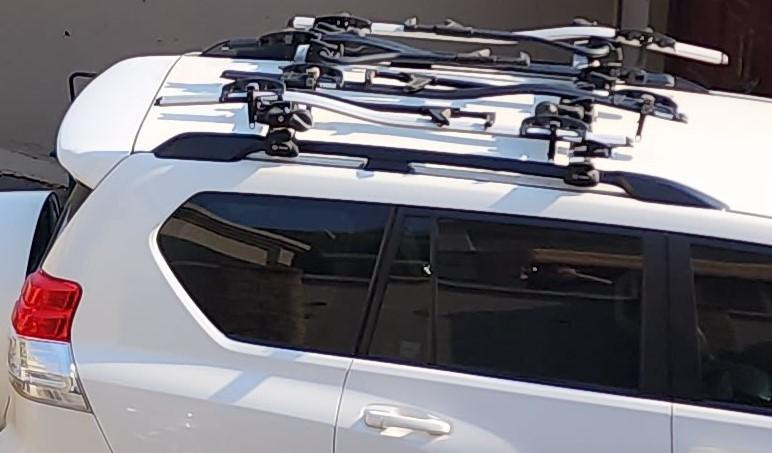Thule roof rack system with 4 x Prorides | Bike Racks | Bike Hub