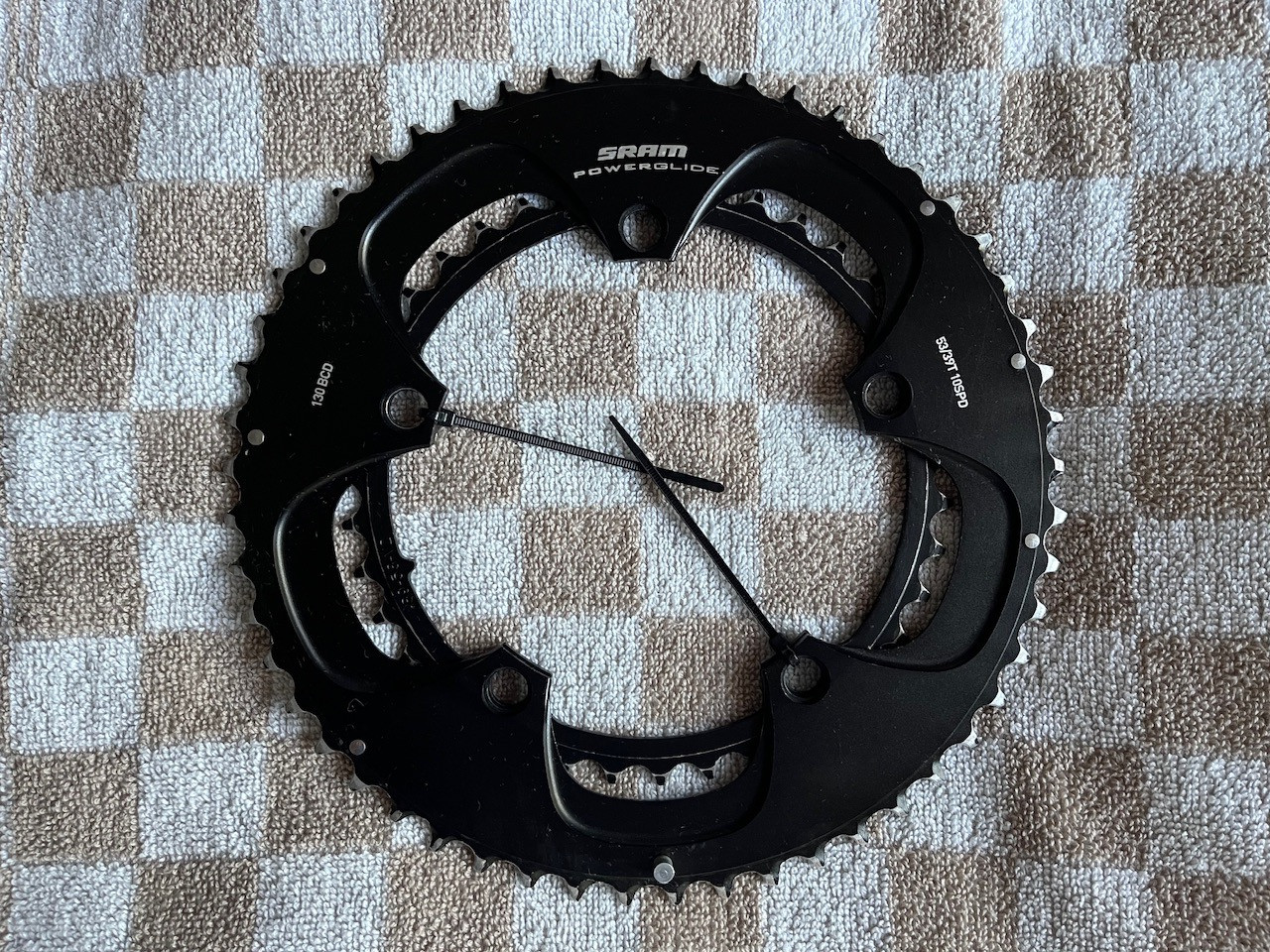 SRAM Powerglide 53/39T 10-speed Chainrings | Chainrings | Bike Hub