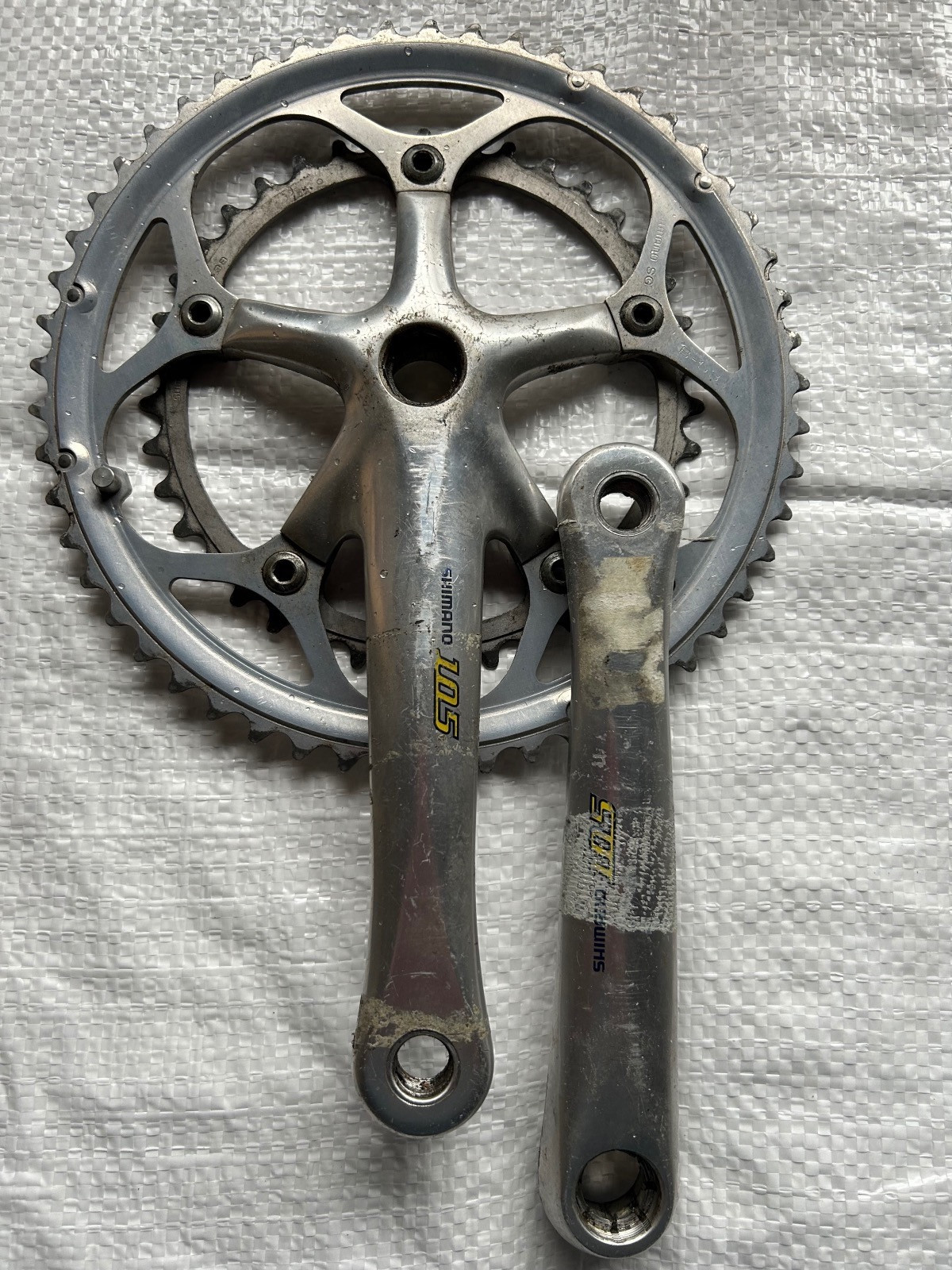 Shimano 105 Crank 10 Speed 175mm 53/39 | Cranksets | Bike Hub