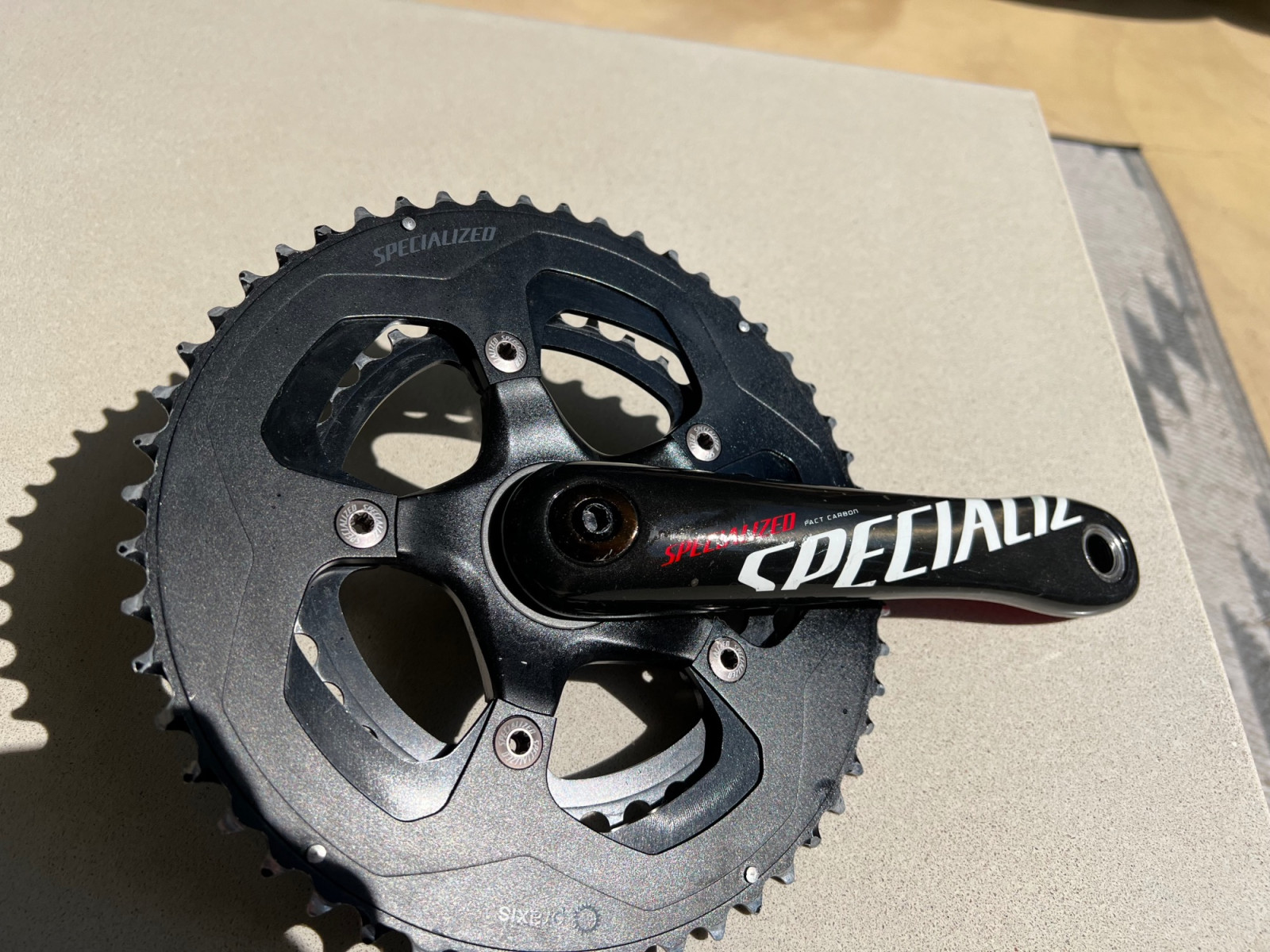 Specialized FACT carbon crankset with chainrings | Cranksets | Bike Hub