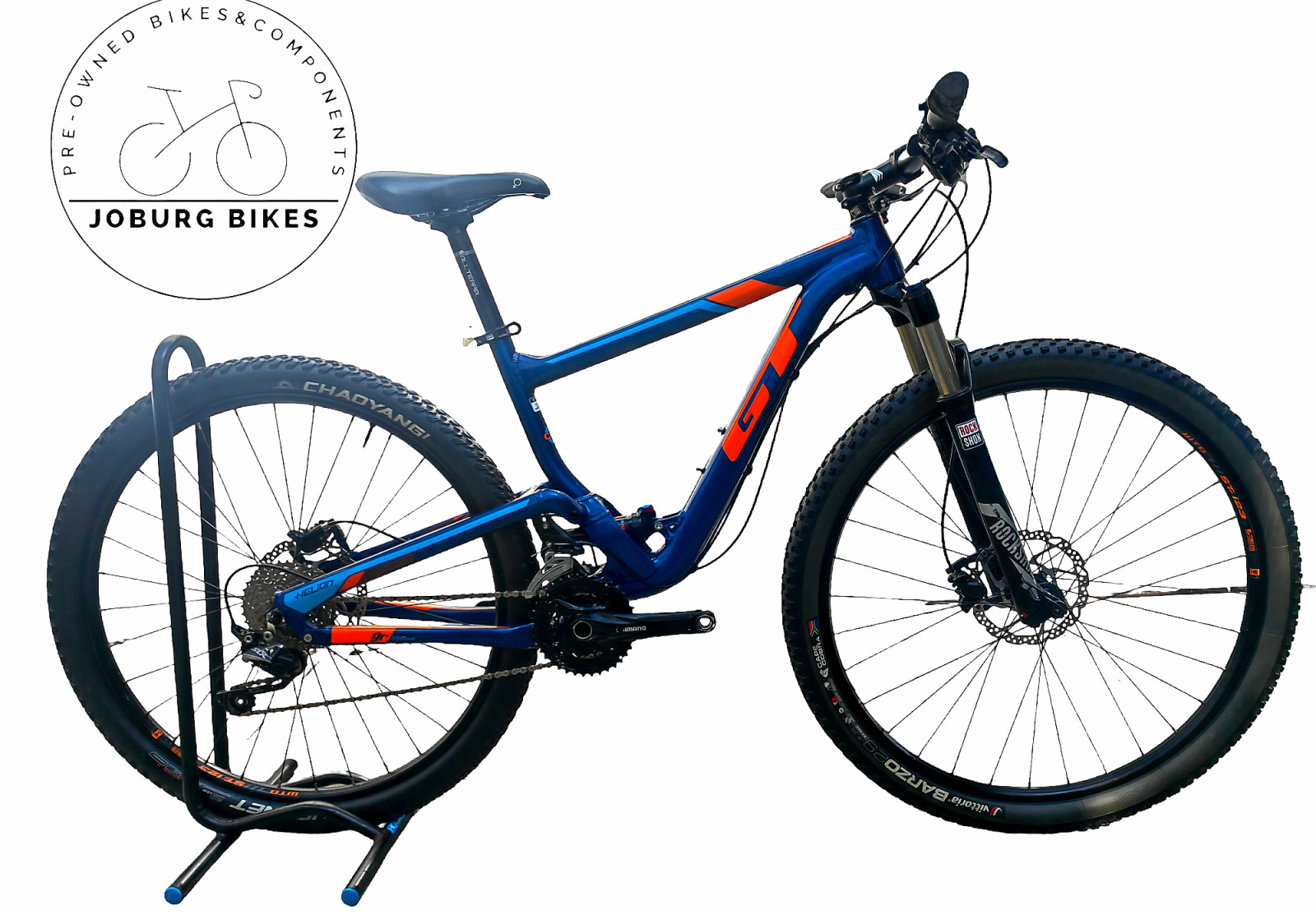 GT Helion Alloy Dual MTB 29er (S) | Dual Suspension Mountain Bikes ...