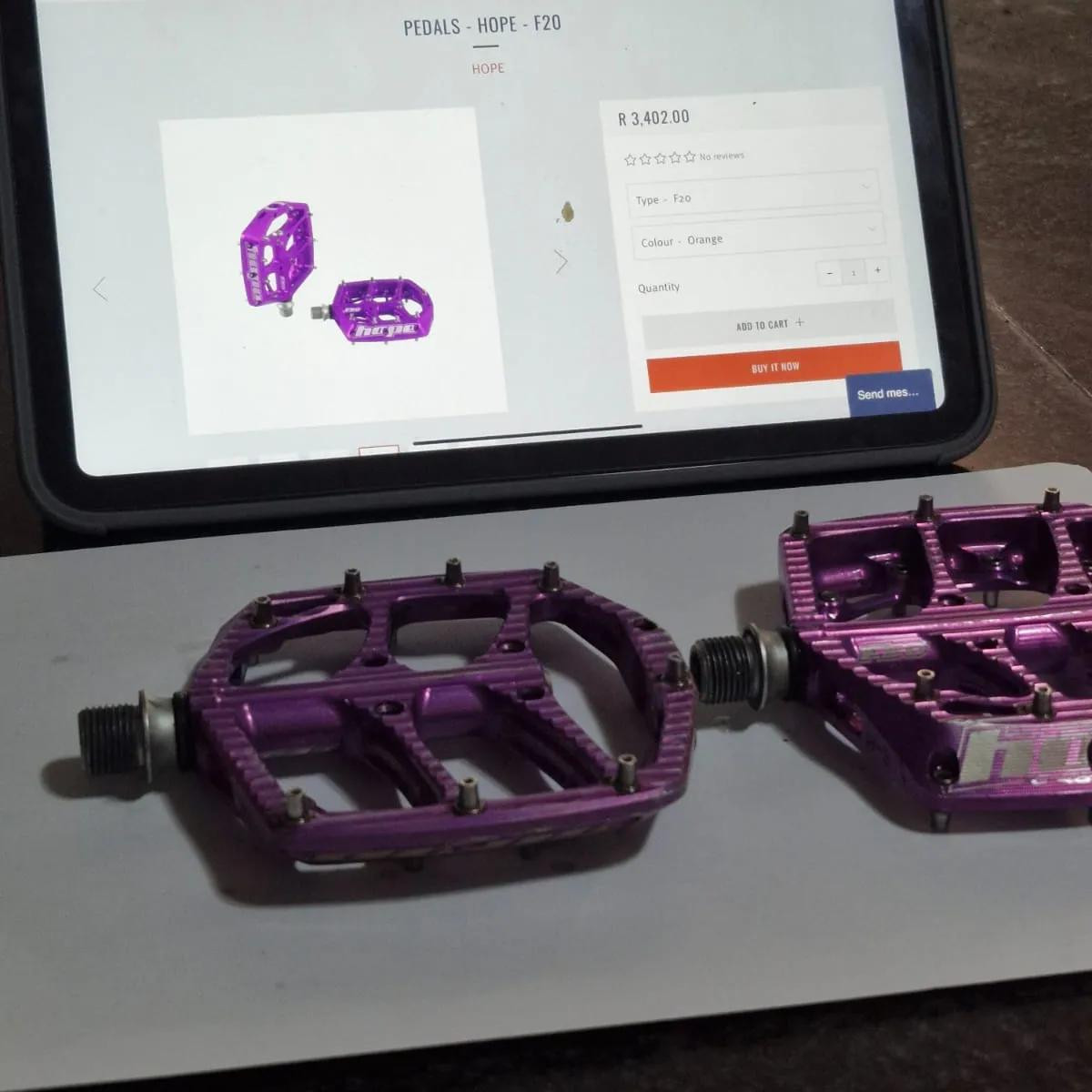 HOPE F20 flat pedals | Pedals | Bike Hub