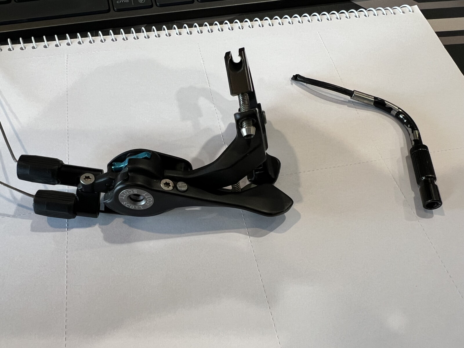 Scott Twin Lock L/Down Clamp | Vintage Components | Bike Hub