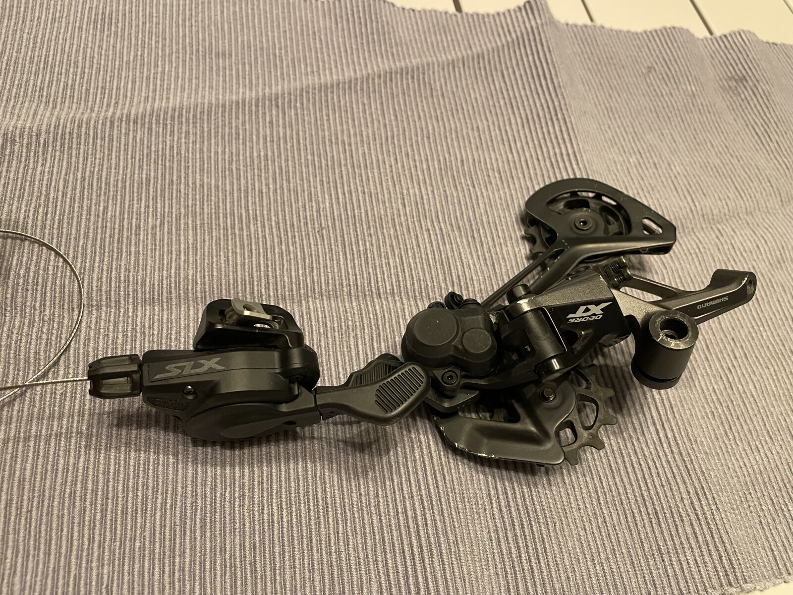 XT derailleur & SLX ispec shifter combo | Rear Derailleurs | Bike Hub