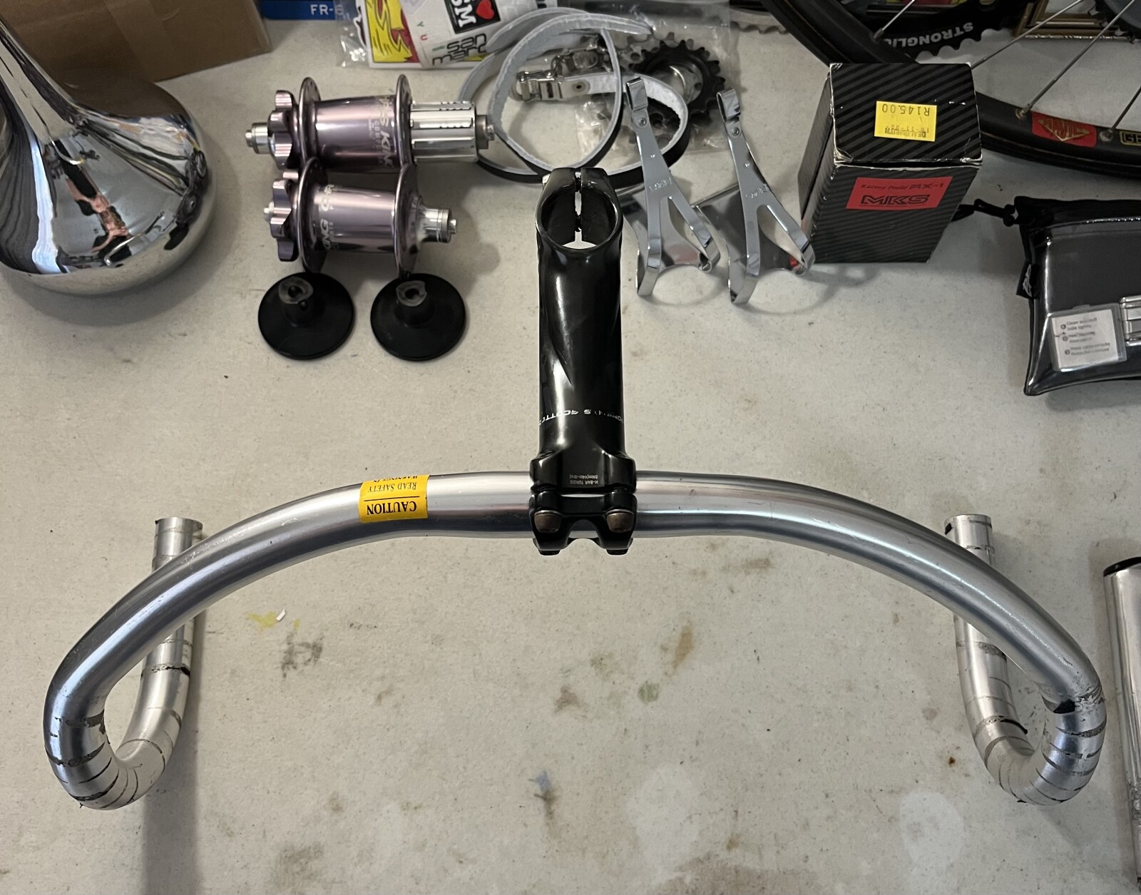 Track drop bars | Handlebars | Bike Hub