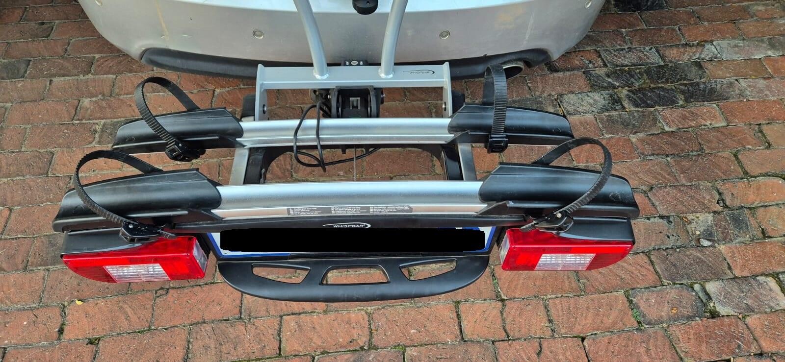 Whispbar Tow Ball Mount Bike Carrier 2-Bike | Bike Racks | Bike Hub