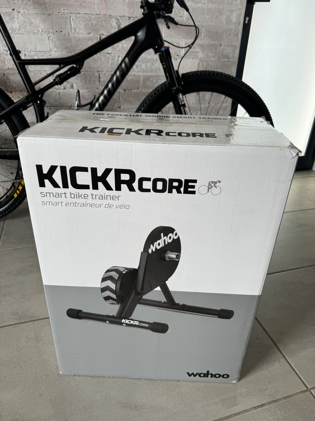 Wahoo Kickr Core Smart Indoor Trainer | Indoor Trainers & Accessories ...