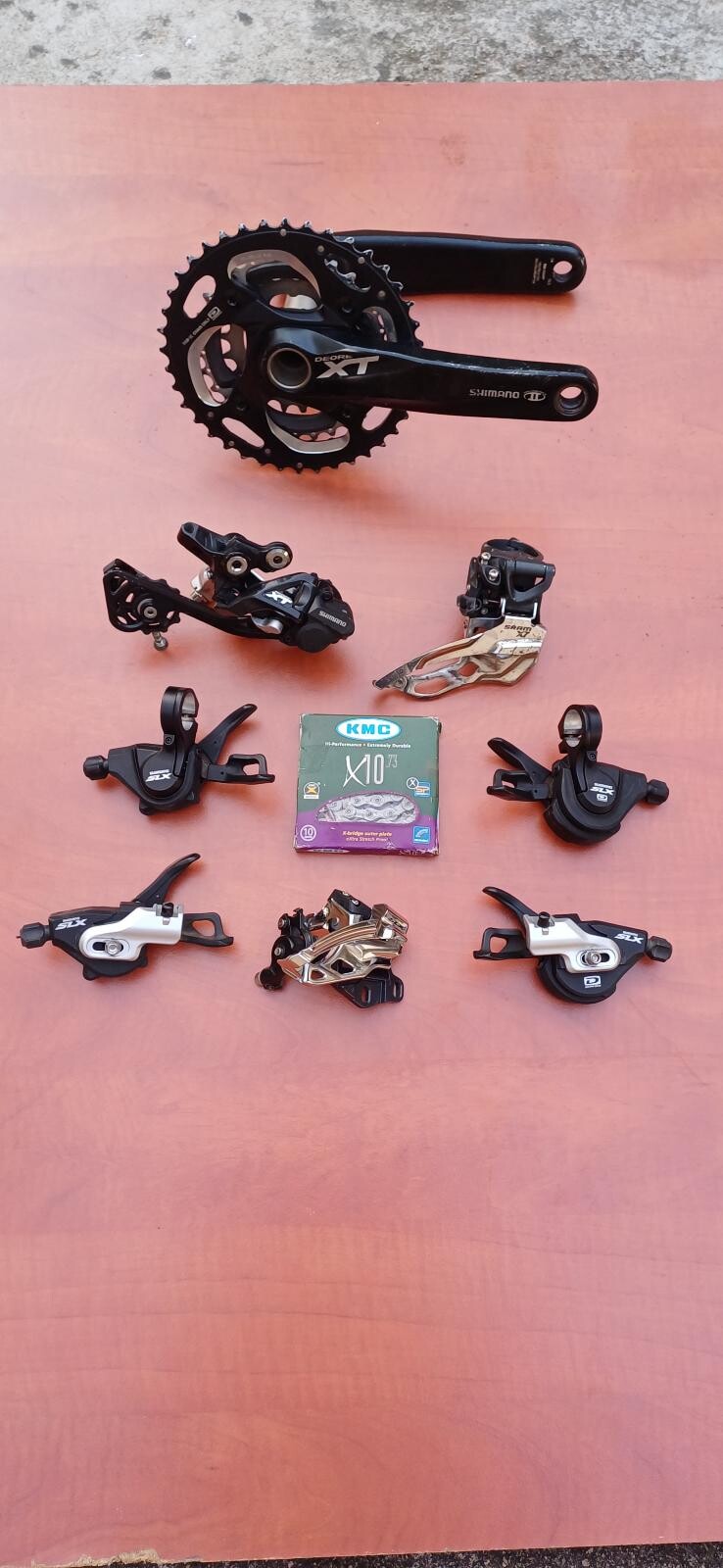 Shimano XT/SLX 3x10 group set | Complete Groupsets | Bike Hub