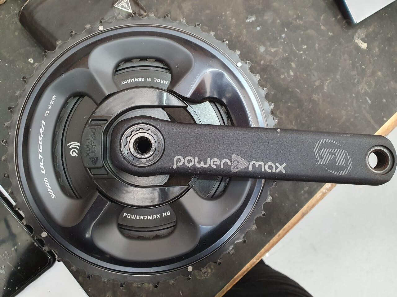 Power2Max NG 110/4S W/Crankset | Power Meters | Bike Hub