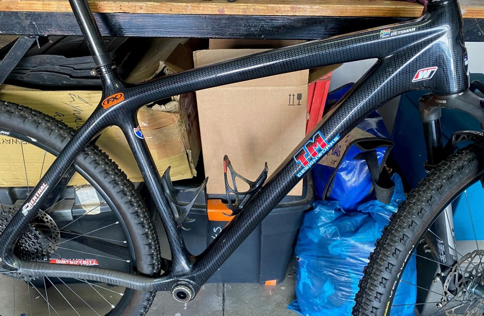 Sell Carbon Mtb hardtail frame or swop for Med H/T | Hardtail Mountain ...