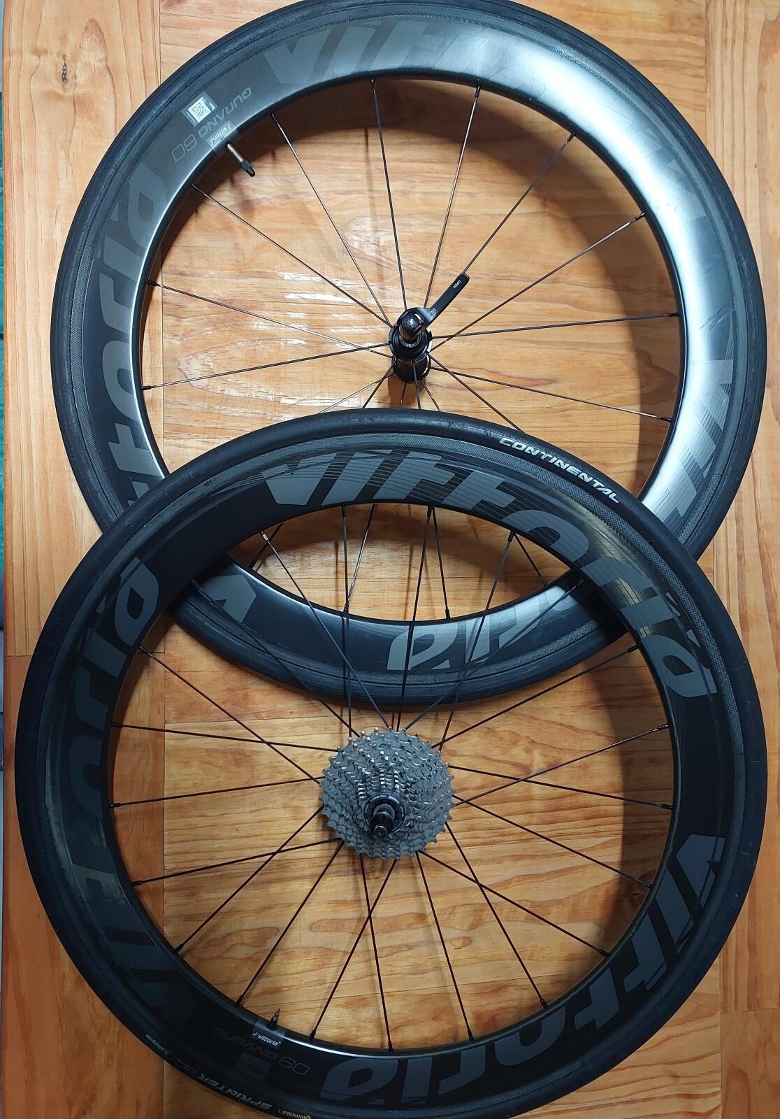 Vittoria Qurano 60mm Tubular Wheelset | Road Bike Wheels | Bike Hub