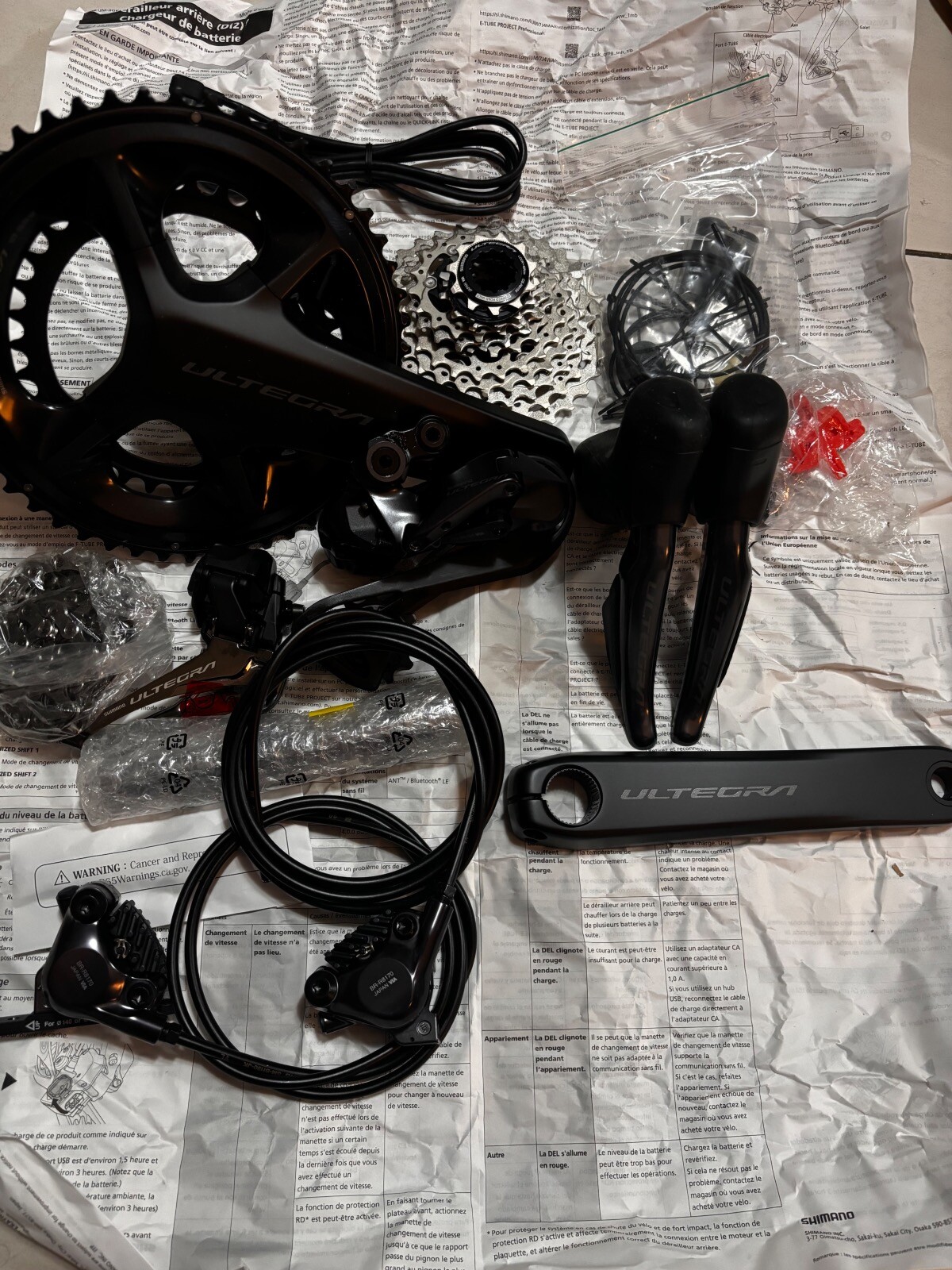 Shimano Ultegra Di2 R8170 Groupset | Complete Groupsets | Bike Hub