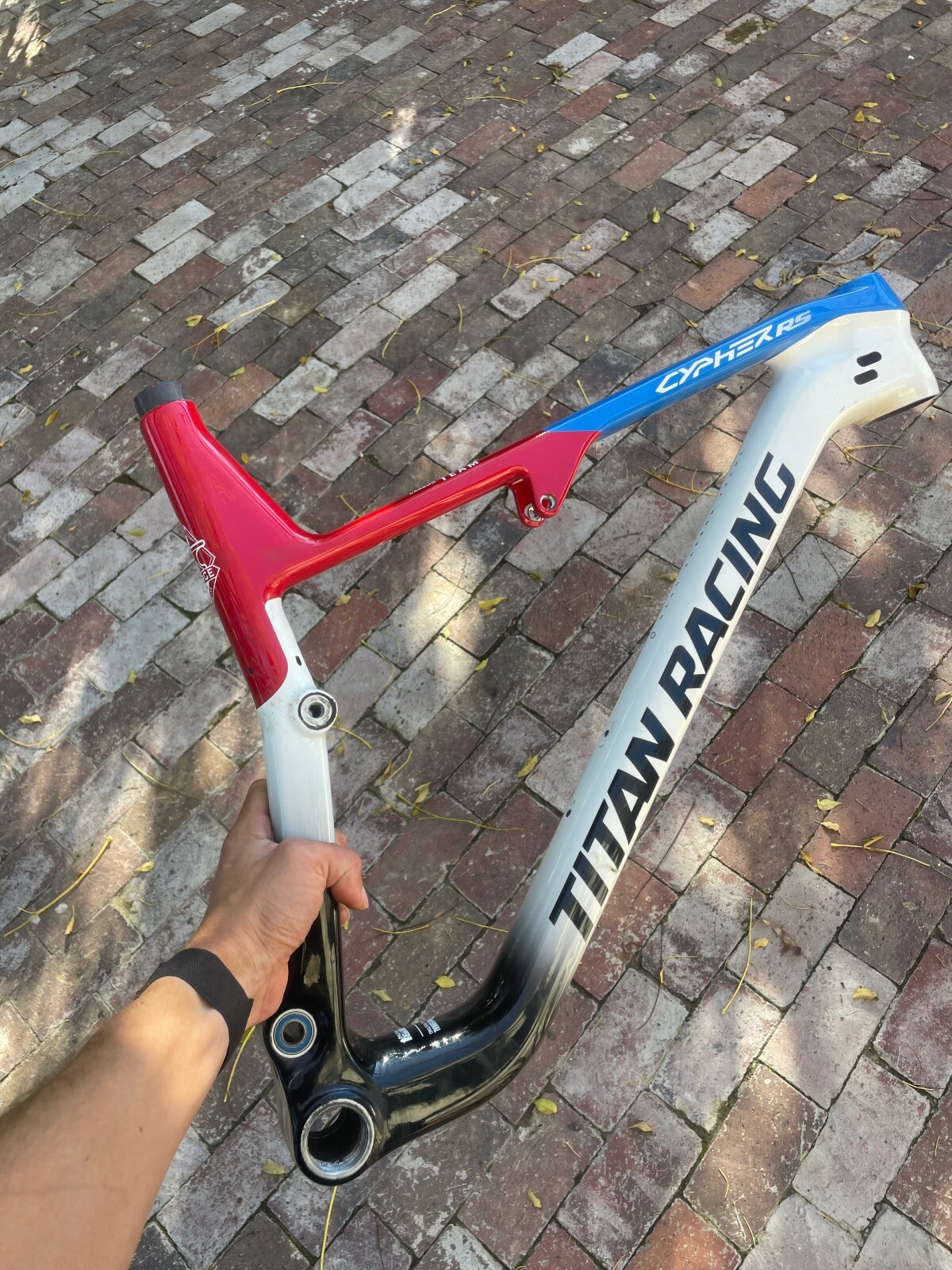 Titan Racing Cypher RS team frame front triangle | Dual Suspension ...