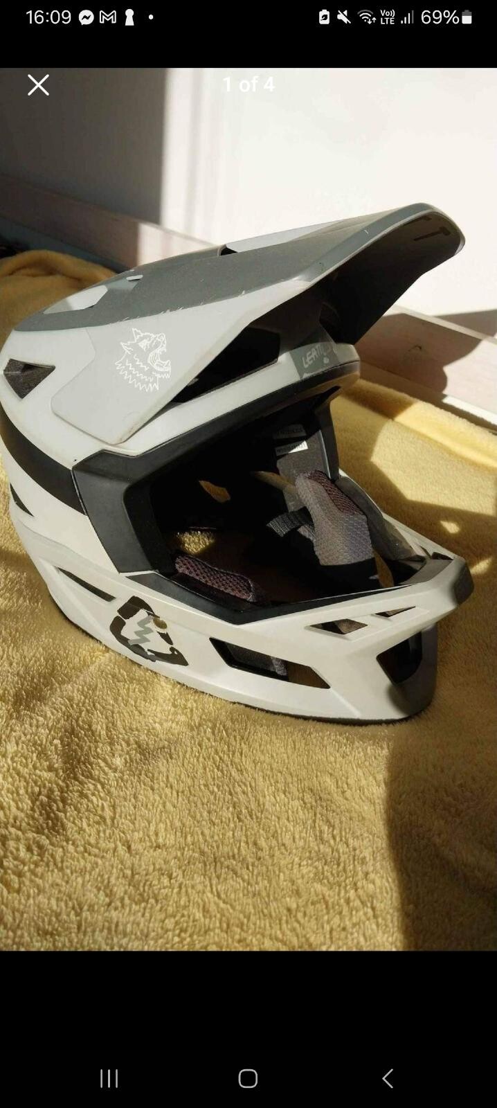 LEAT FULL FACE WITH GLOVES | Helmets | Bike Hub