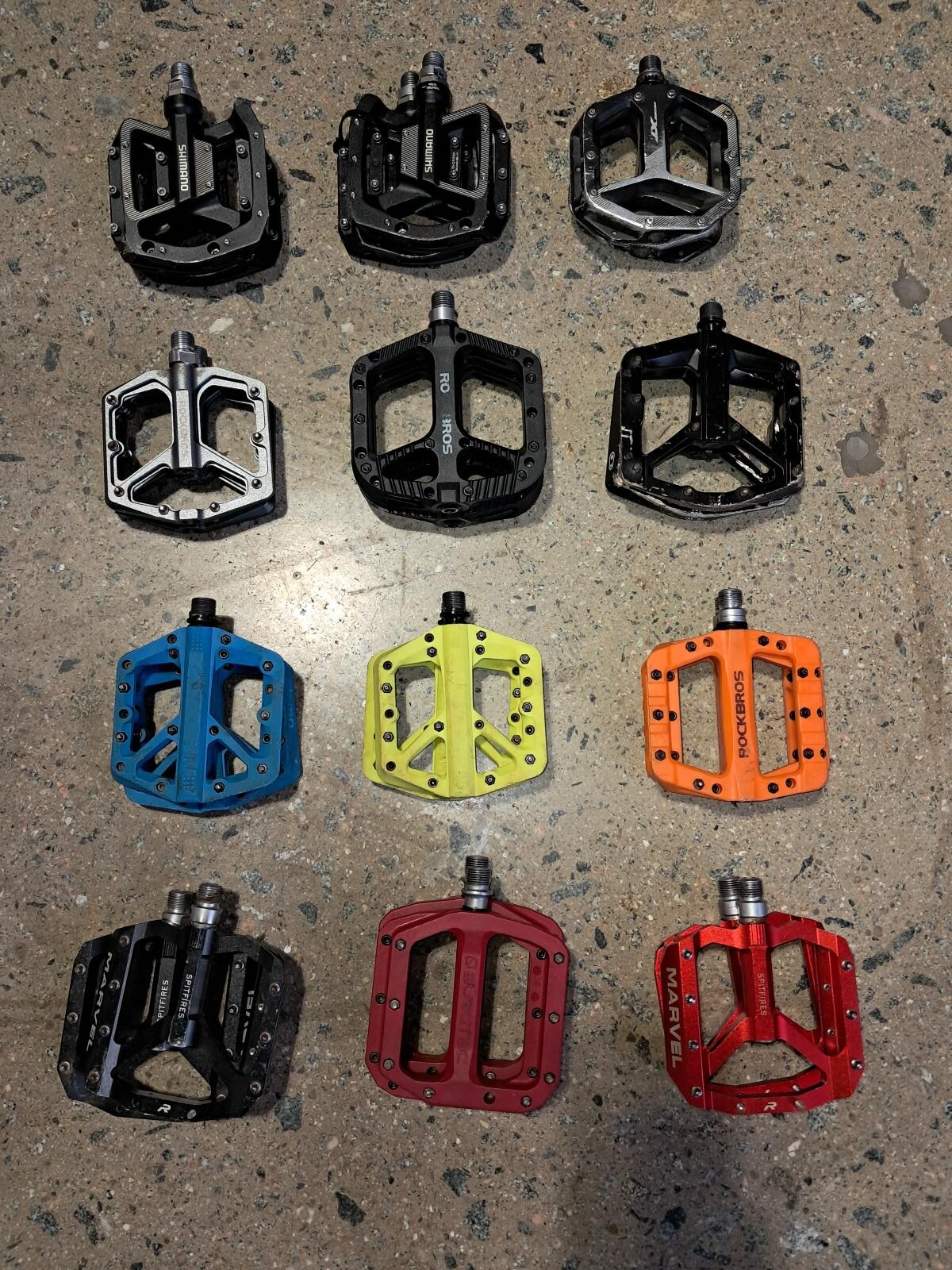 Assorted Flat Pedals | Pedals | Bike Hub