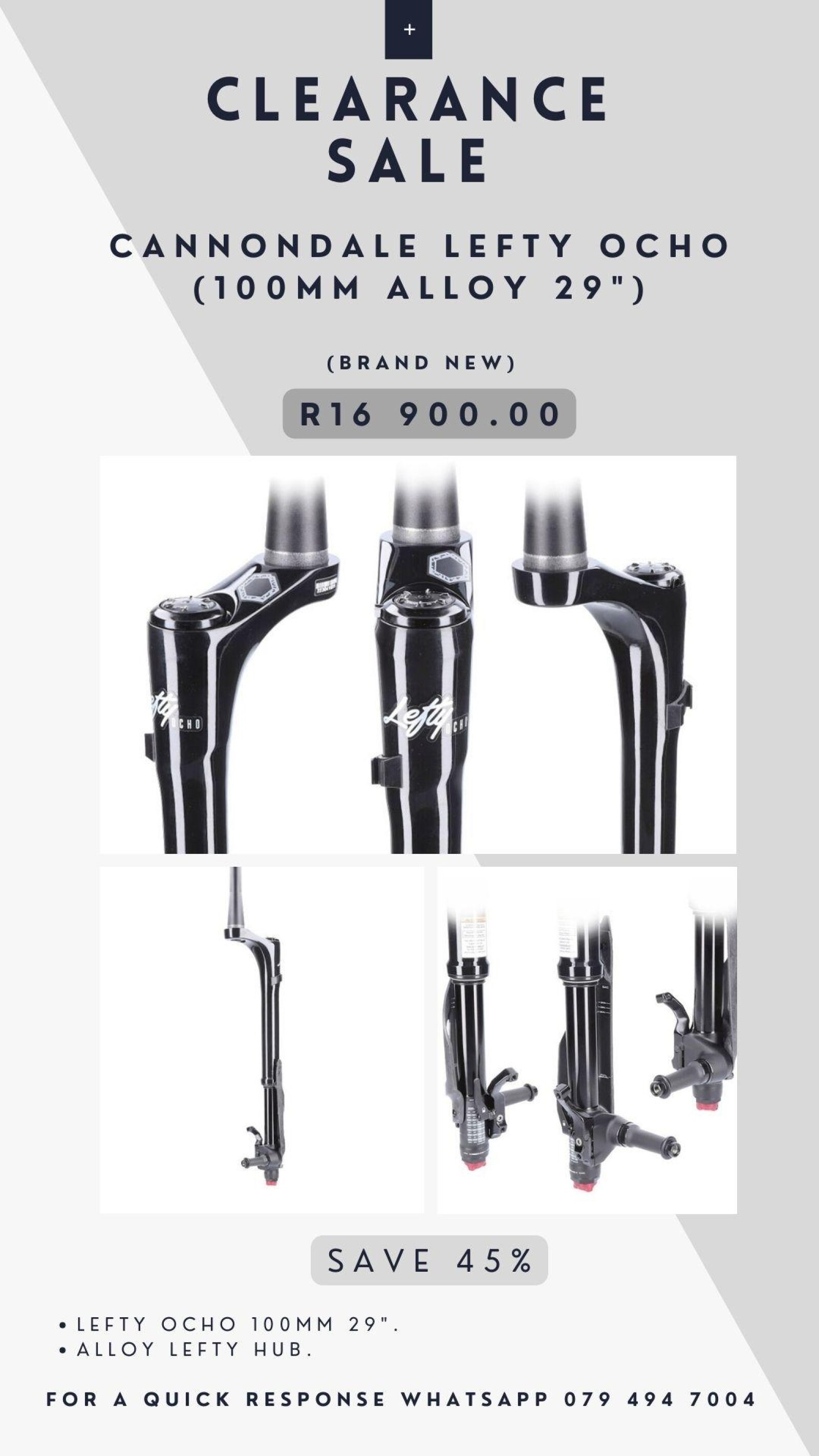 Lefty Ocho Alloy (29") *Brand New | Mountain Bike Forks | Bike Hub