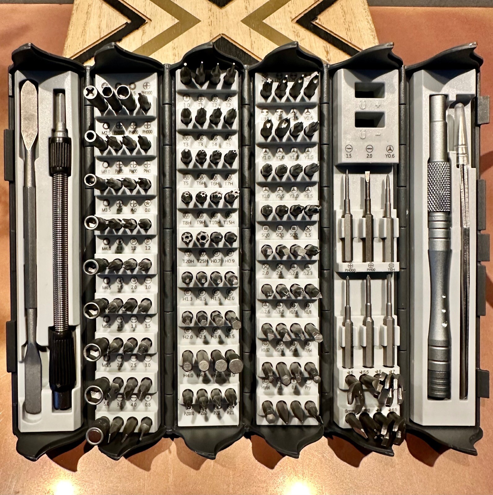 128-in-1 Precision Screwdriver Kit | Workshop Tools | Bike Hub