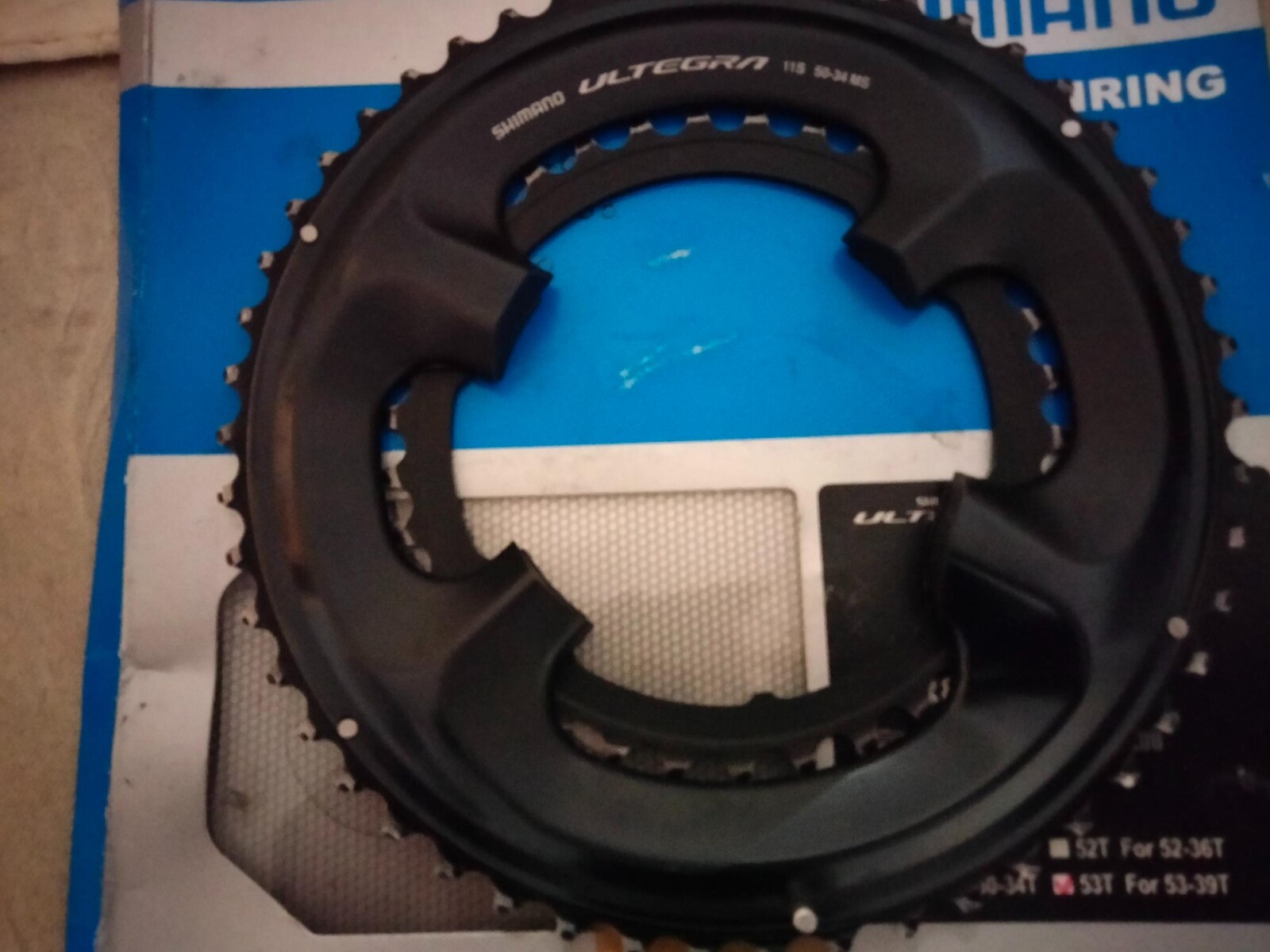 Shimano Ultegra R8000 50 - 34T c/rings | Chainrings | Bike Hub