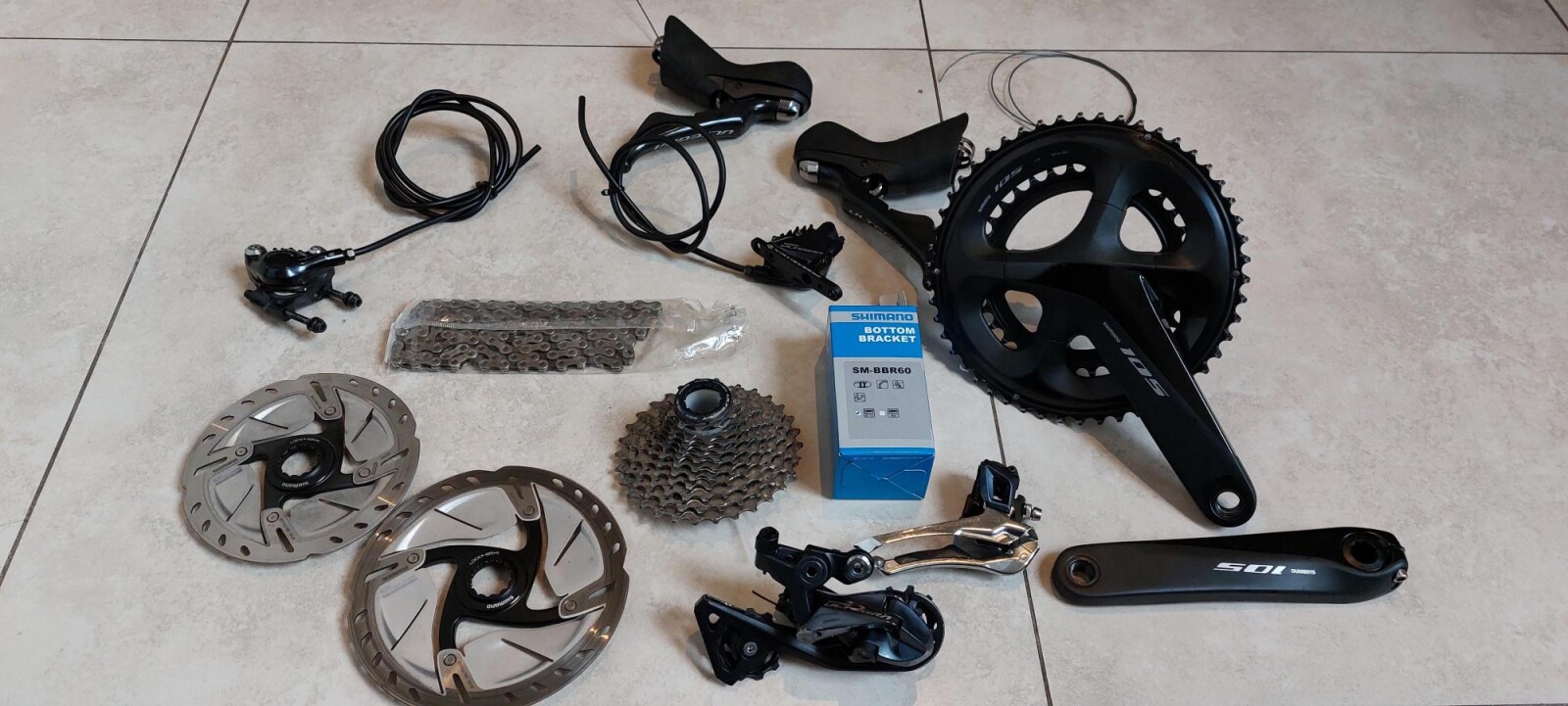 Complete Shimano Mechanical Disc Groupset | Complete Groupsets | Bike Hub