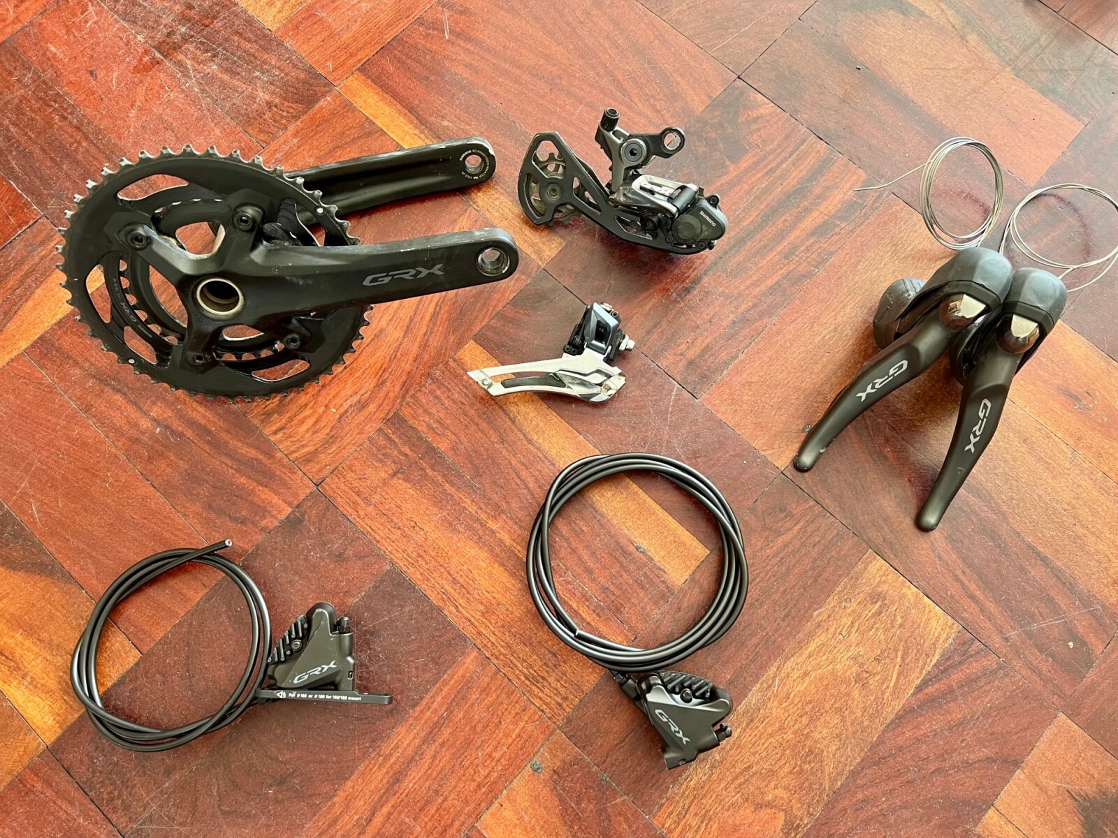 Shimano GRX 2X Gravel Groupset | Complete Groupsets | Bike Hub