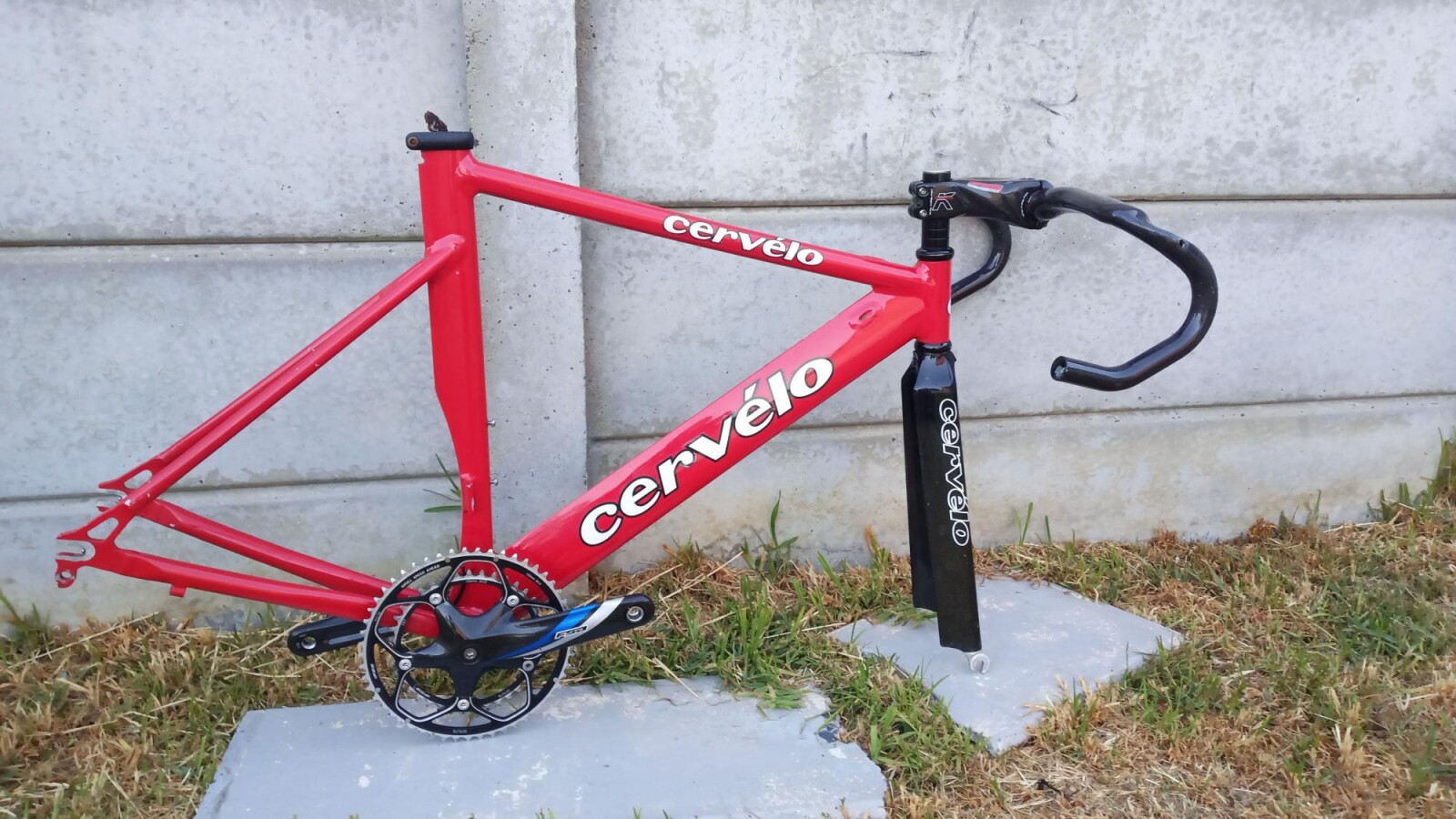 Cervelo p2k frameset including carbon crank. | Triathlon & Time Trial ...