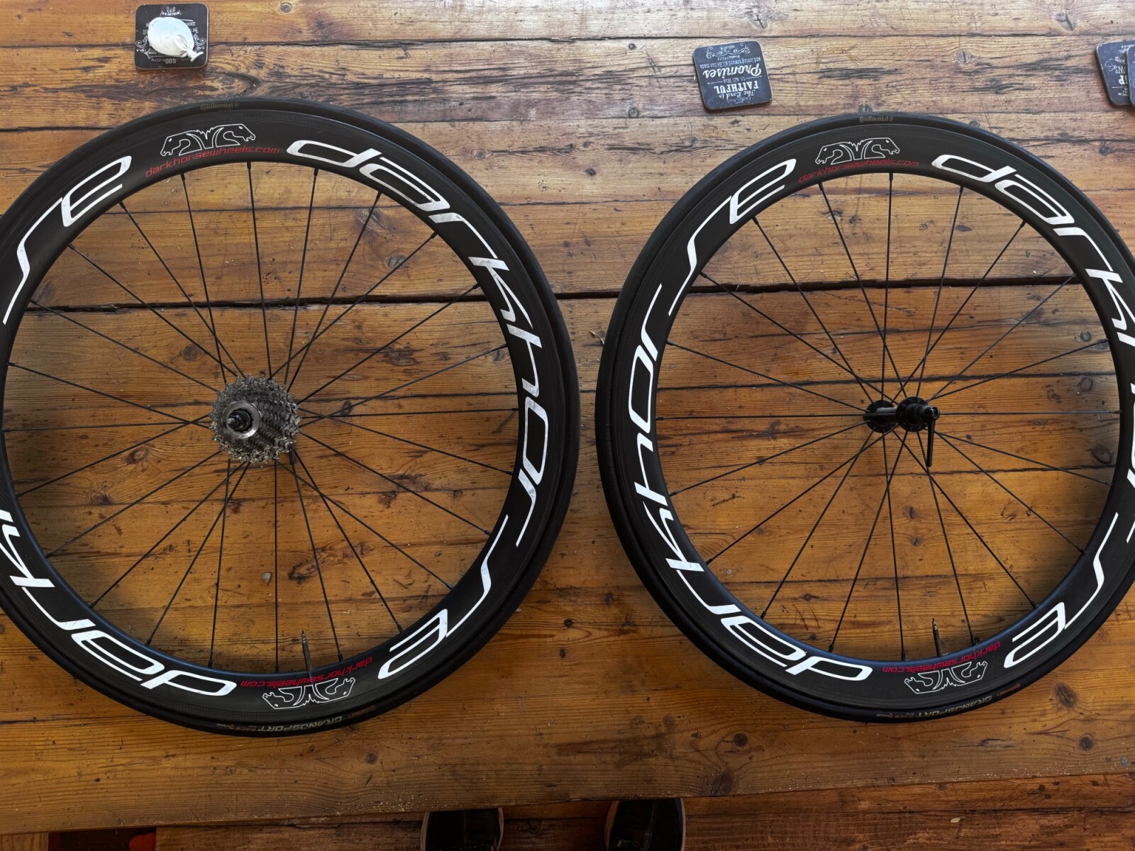 Deep dish 50mm carbon Darkhorse rims | Road Bike Wheels | Bike Hub