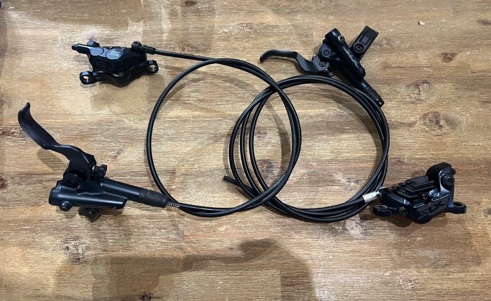 Shimano M7120 SLX 4 Pot Disc brake set | Mountain Bike Brakes | Bike Hub