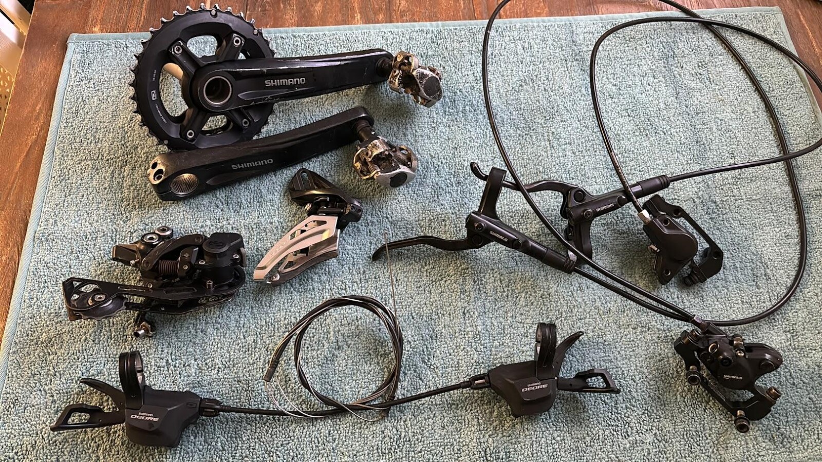 Shimano Deore 10 Speed Groupset. | Complete Groupsets | Bike Hub