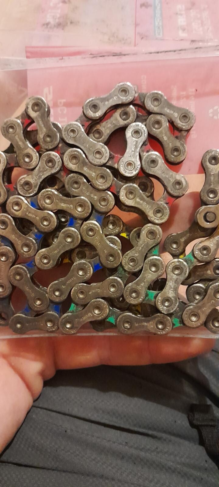 Deca 10s Chain in RSA colours | Chains | Bike Hub