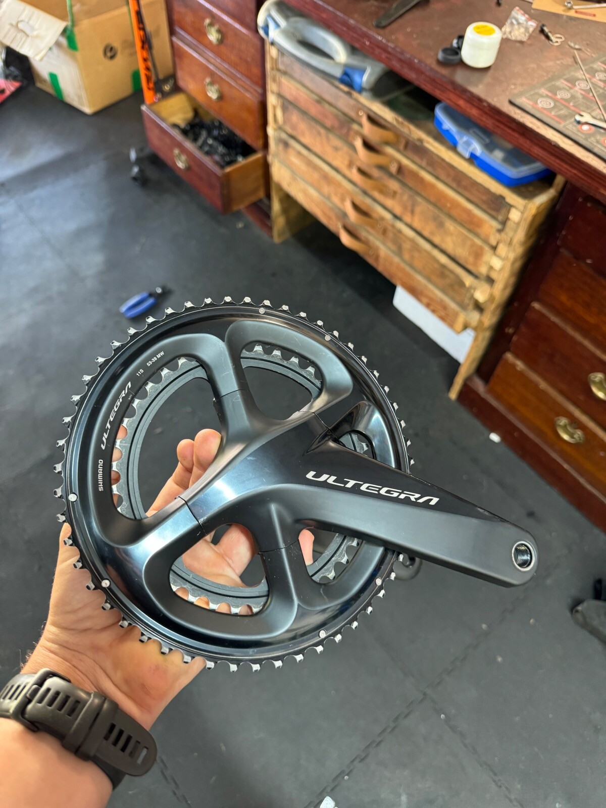 Ultegra R8000 crank 175 | Cranksets | Bike Hub