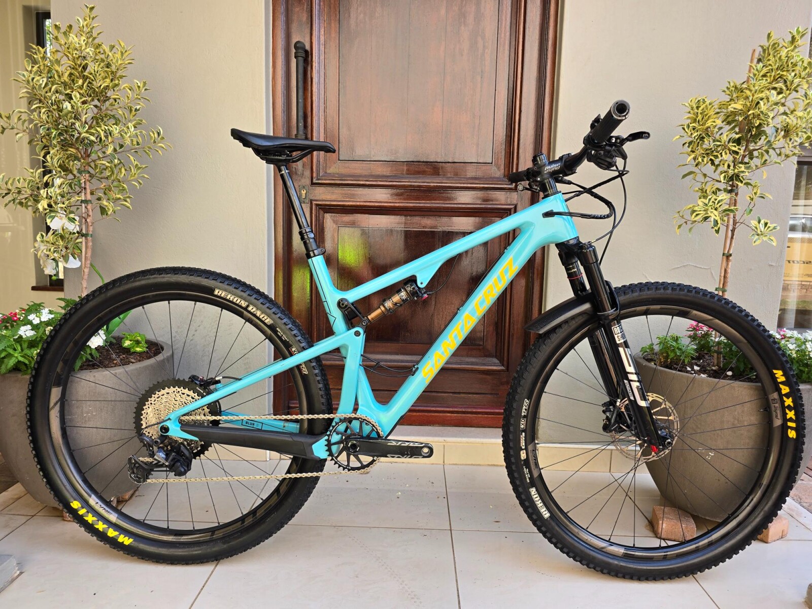 SANTA CRUZ BLUR C (L) *Carbon+Wheels-XT12SPD-SiD* | Dual Suspension ...
