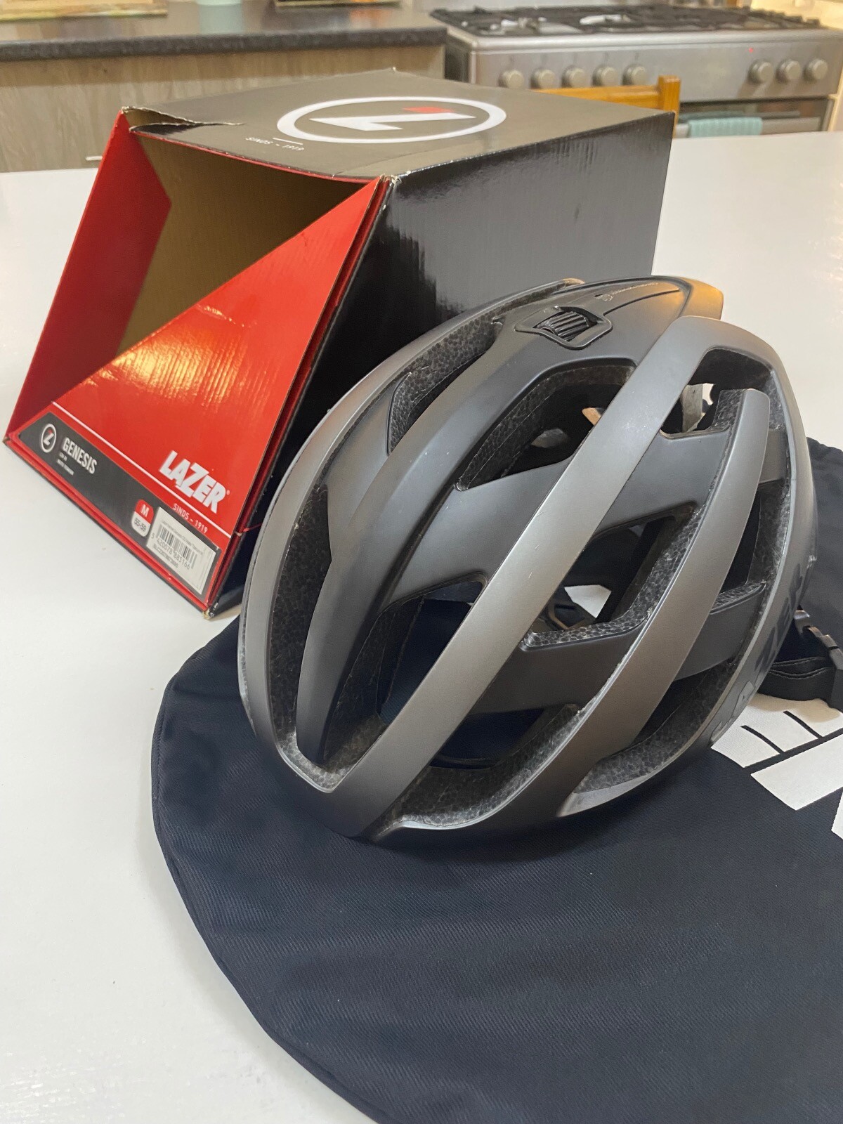 Lazer Genesis Titanium helmet M | Helmets | Bike Hub