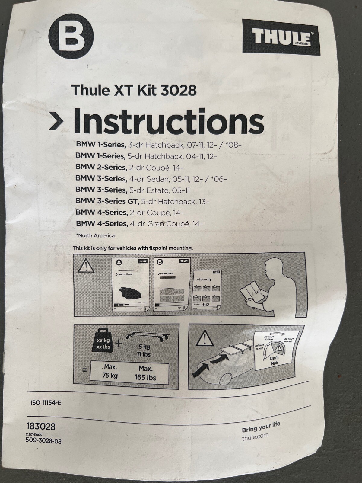 Thule XT Kit 3028 - free | Bike Racks | Bike Hub
