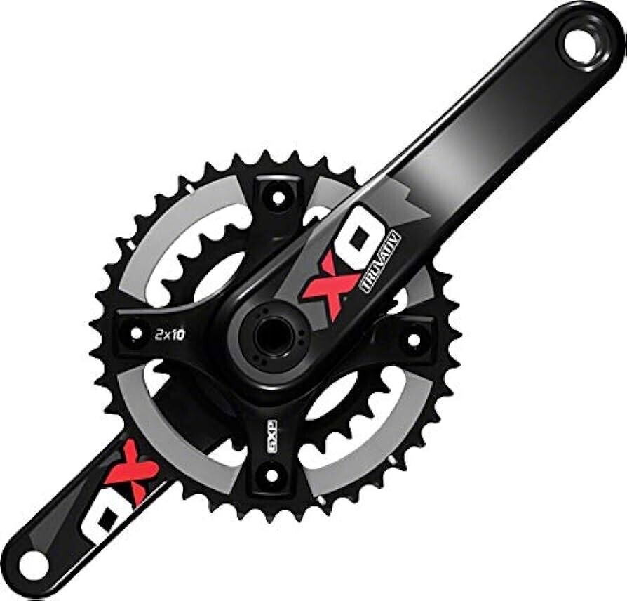 2x 10 speed SRAM X0 chainrings on spider | Chainrings | Bike Hub