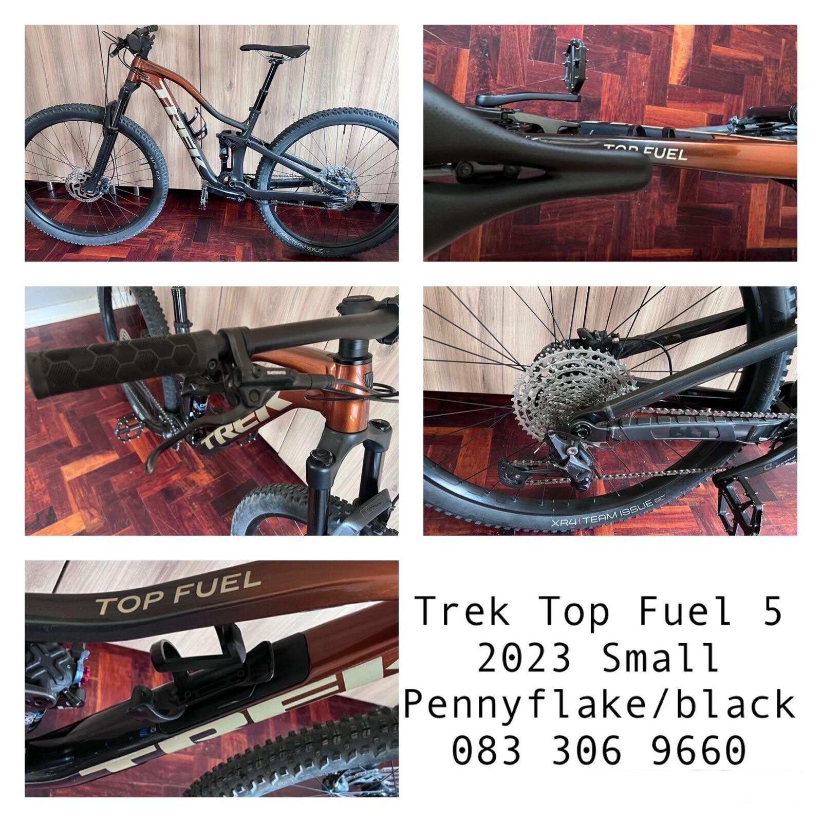 Trek TOP FUEL 5 Pennyflake/Black 2023 | Dual Suspension Mountain Bikes ...