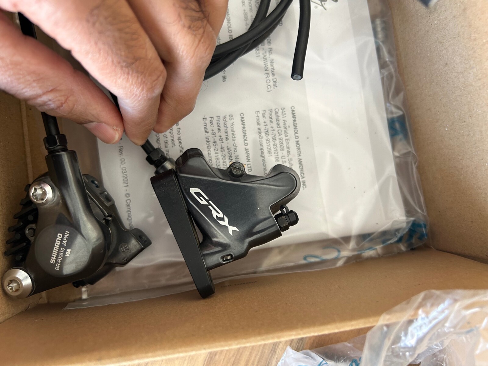 Shimano Grx 810 shifter + caliper left or right | Shifters | Bike Hub