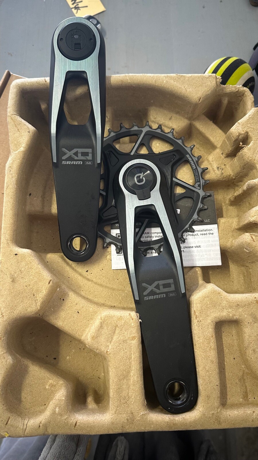 Sram XO T-Type Crank with Powermeter | Cranksets | Bike Hub