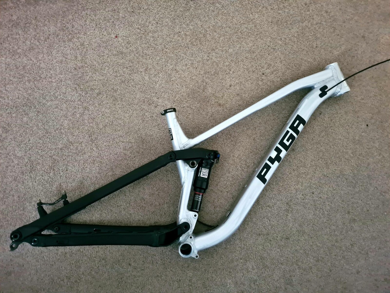 Pyga TIG (medium) | Dual Suspension Mountain Bike Frames | Bike Hub