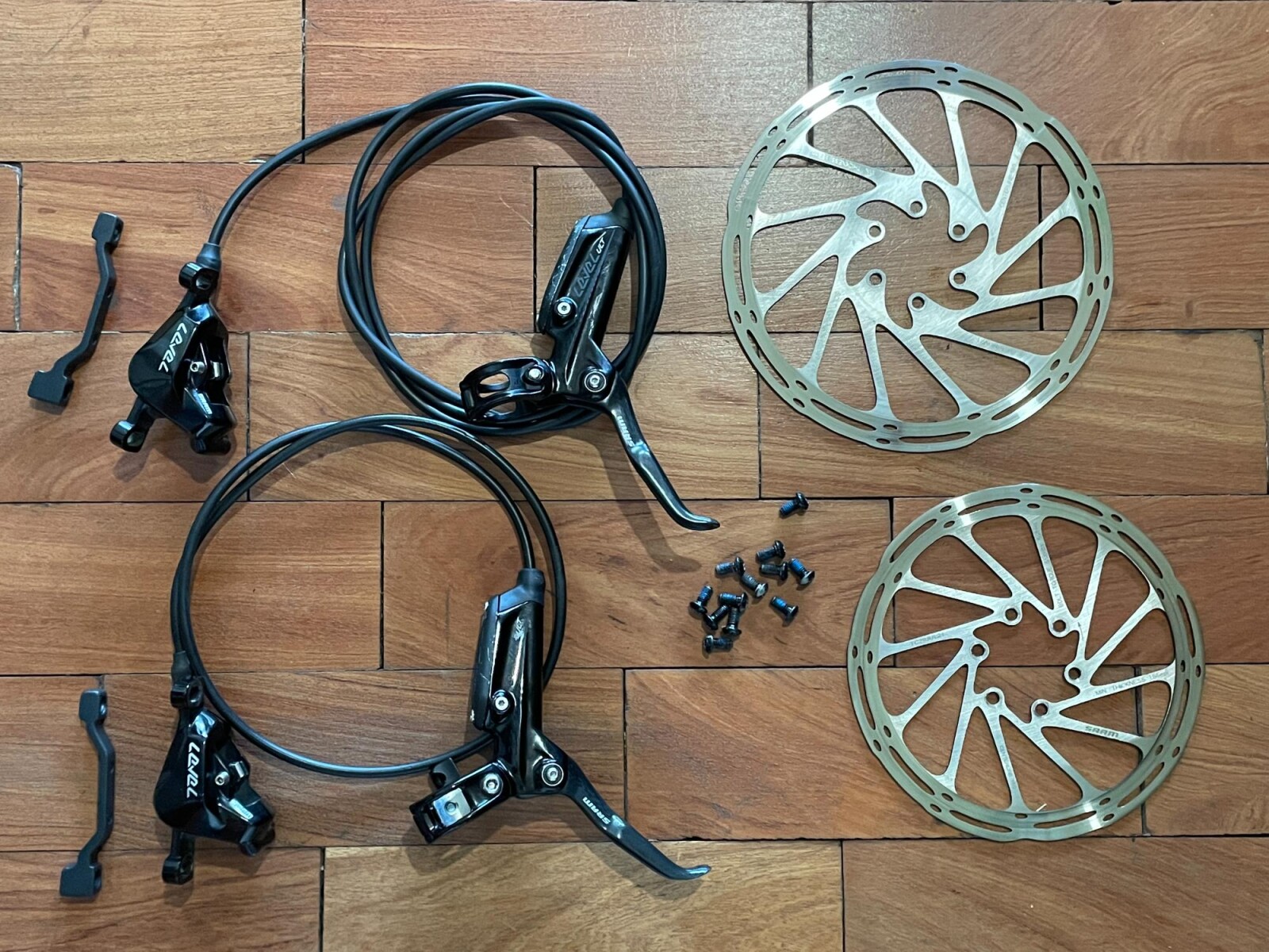 SRAM Level ULT Brakes including rotors | Mountain Bike Brakes | Bike Hub