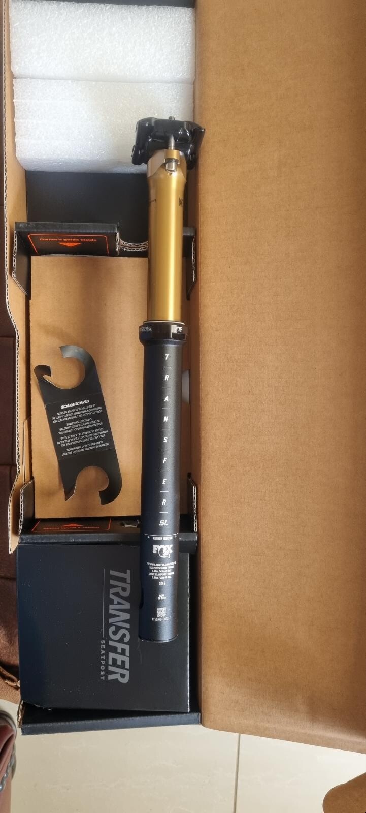 USED TWICE: Fox Transfer Factory Kashima 30.9mm | Dropper Seat Posts ...