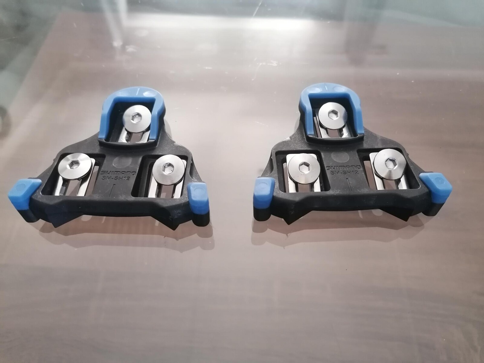 Original Shimano SM-SH12 Blue Cleats. | Pedals | Bike Hub