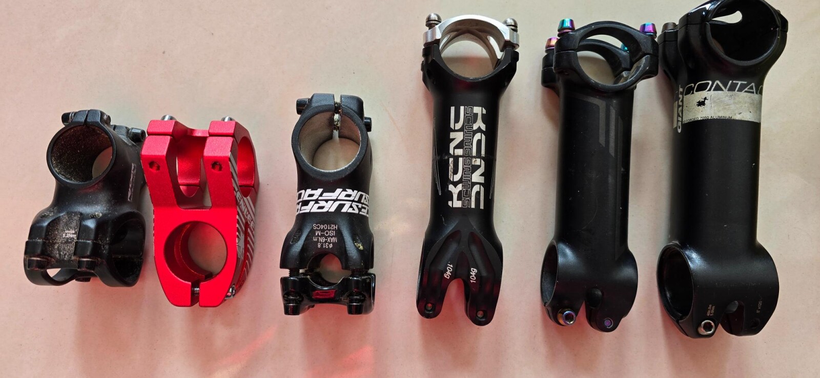 DIFFERENT MOUNTAIN BIKE STEMS. | Stems | Bike Hub
