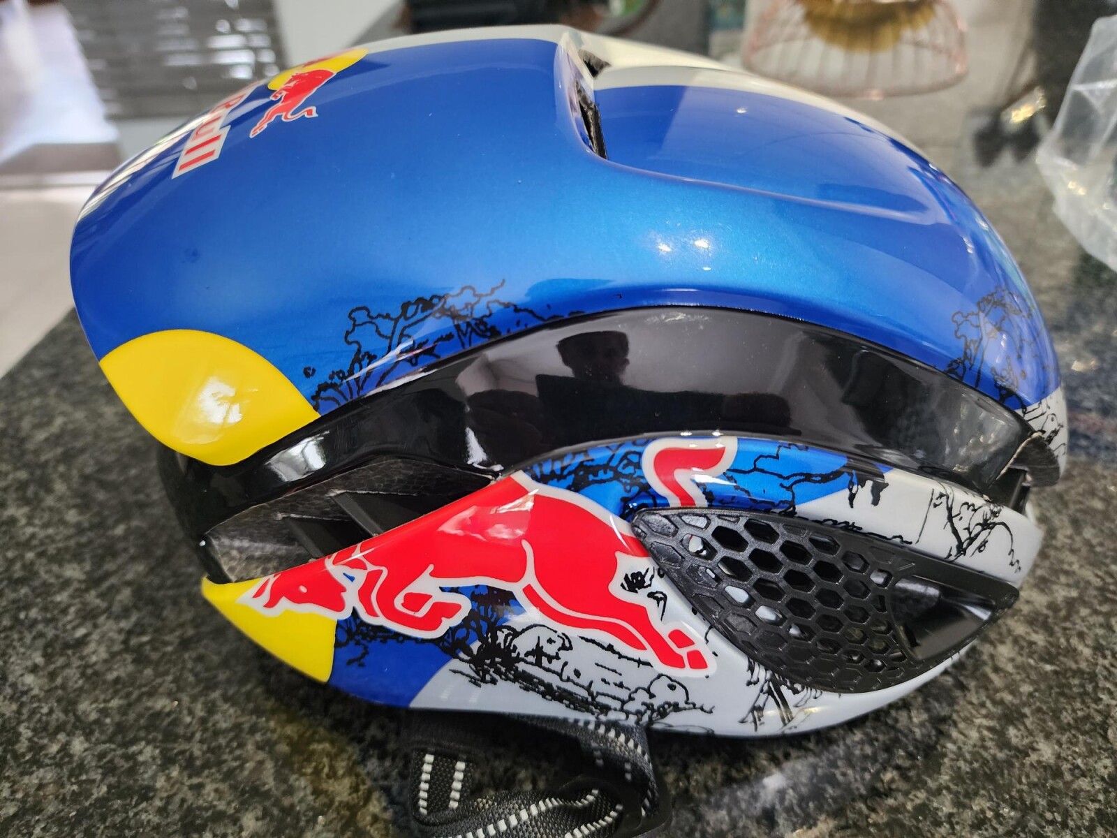 Red Bull Bike Helmet Red Bull And GoPro Ink Exclusive Global