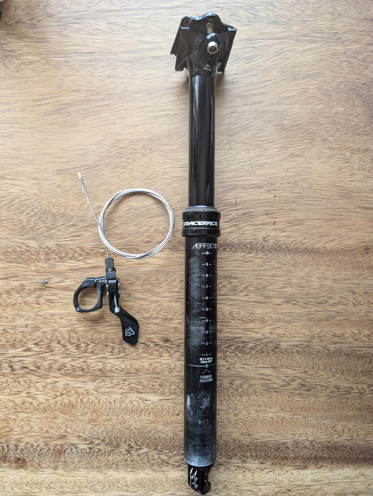 Race Face Aeffect 125mm 30.9mm Dropper | Dropper Seat Posts | Bike Hub