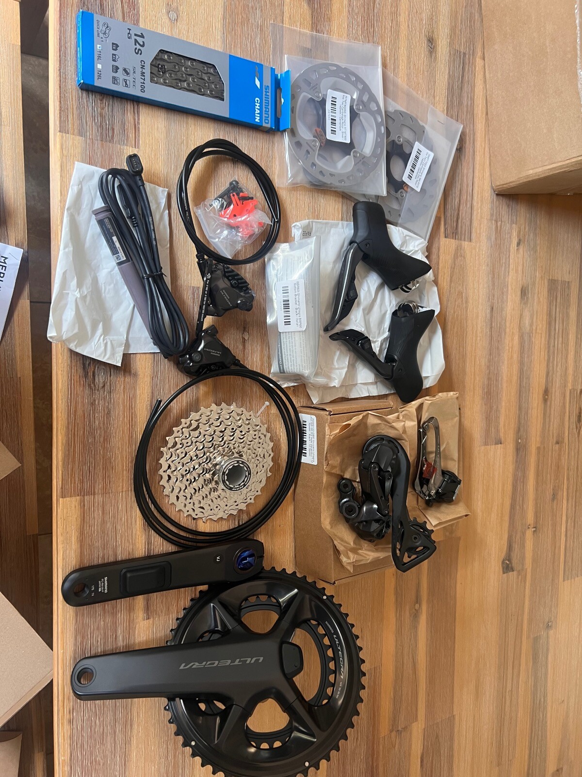 Shimano Ultegra Di2 R8170 w Dual Pmeter | Complete Groupsets | Bike Hub